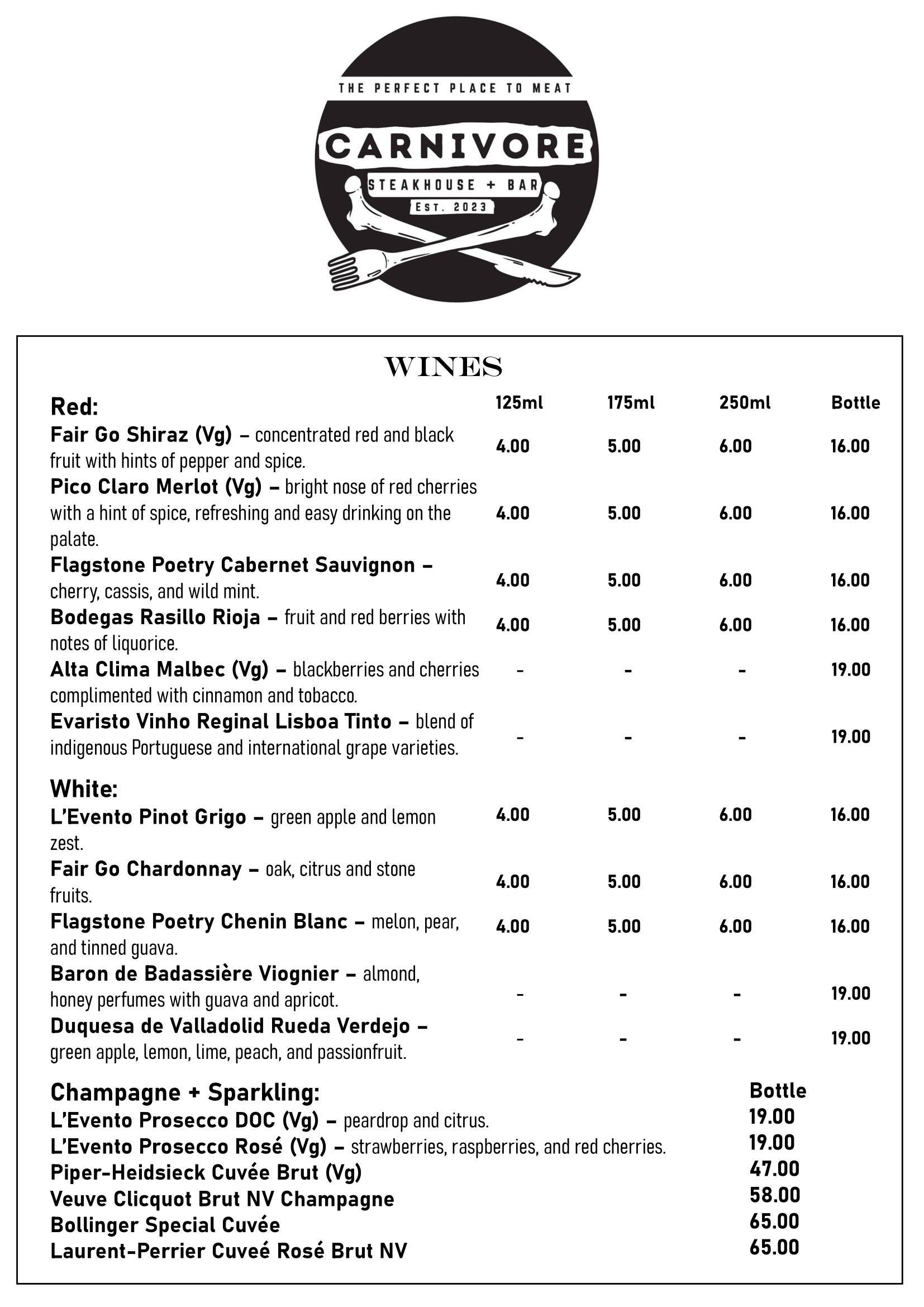 Carnivore - Authentic Steakhouse Experience in the Heart of Derby